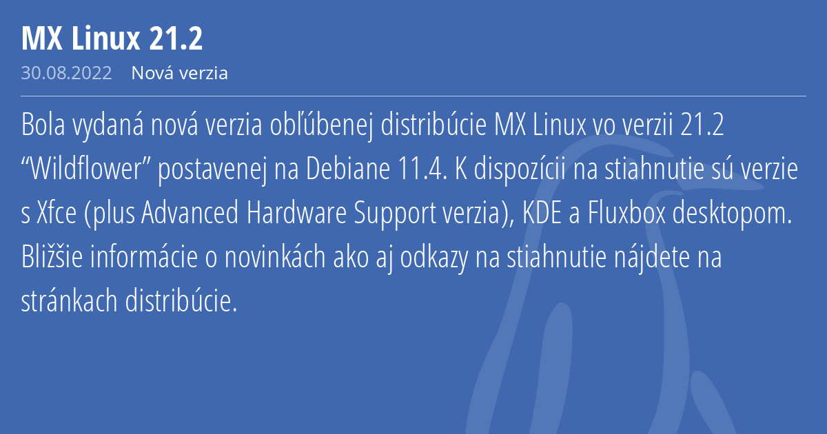 MX Linux 21.2