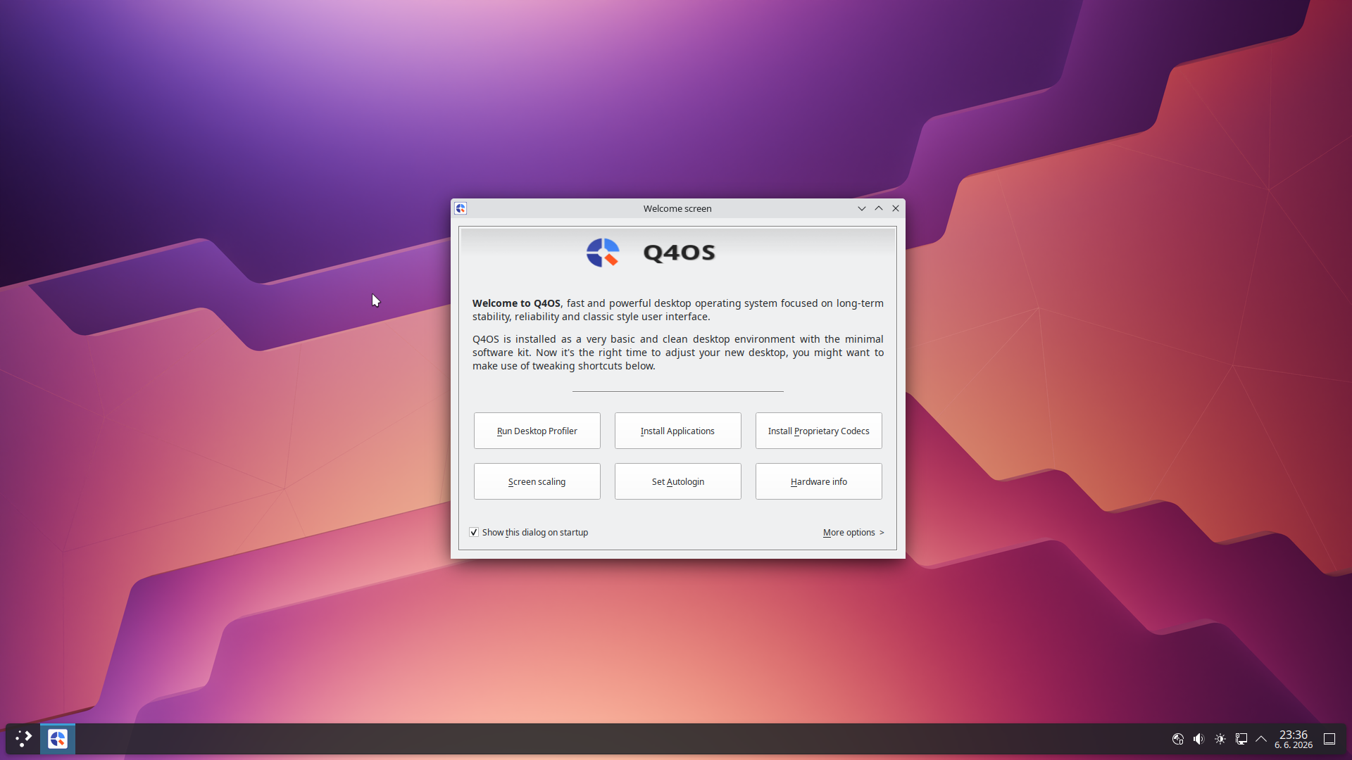 Q4OS od Pure inštalácie po programy