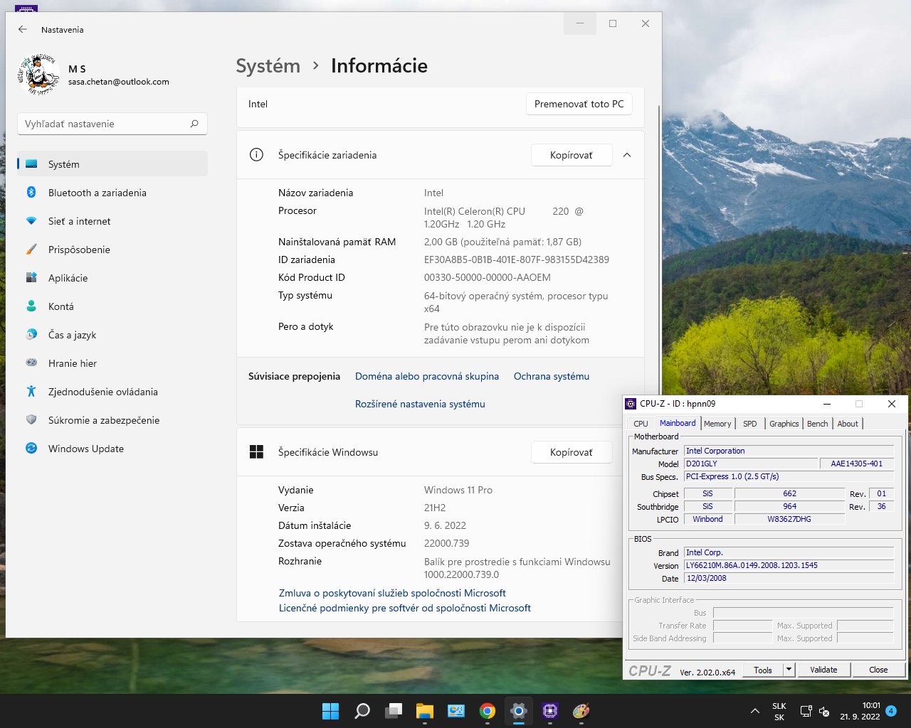 Windows 11 na pc z 2007 | LinuxOS.sk